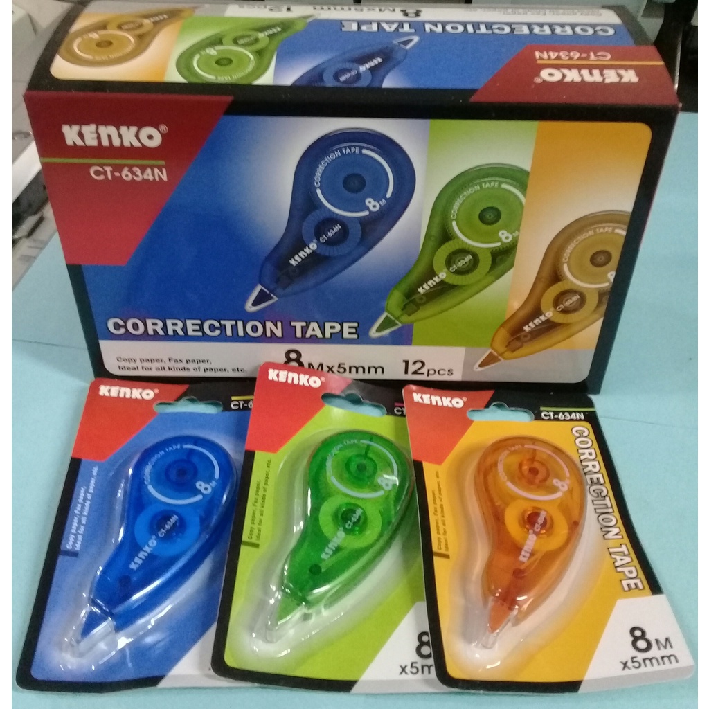 Jual Tipe-x Kertas atau Roll Kenko | Shopee Indonesia