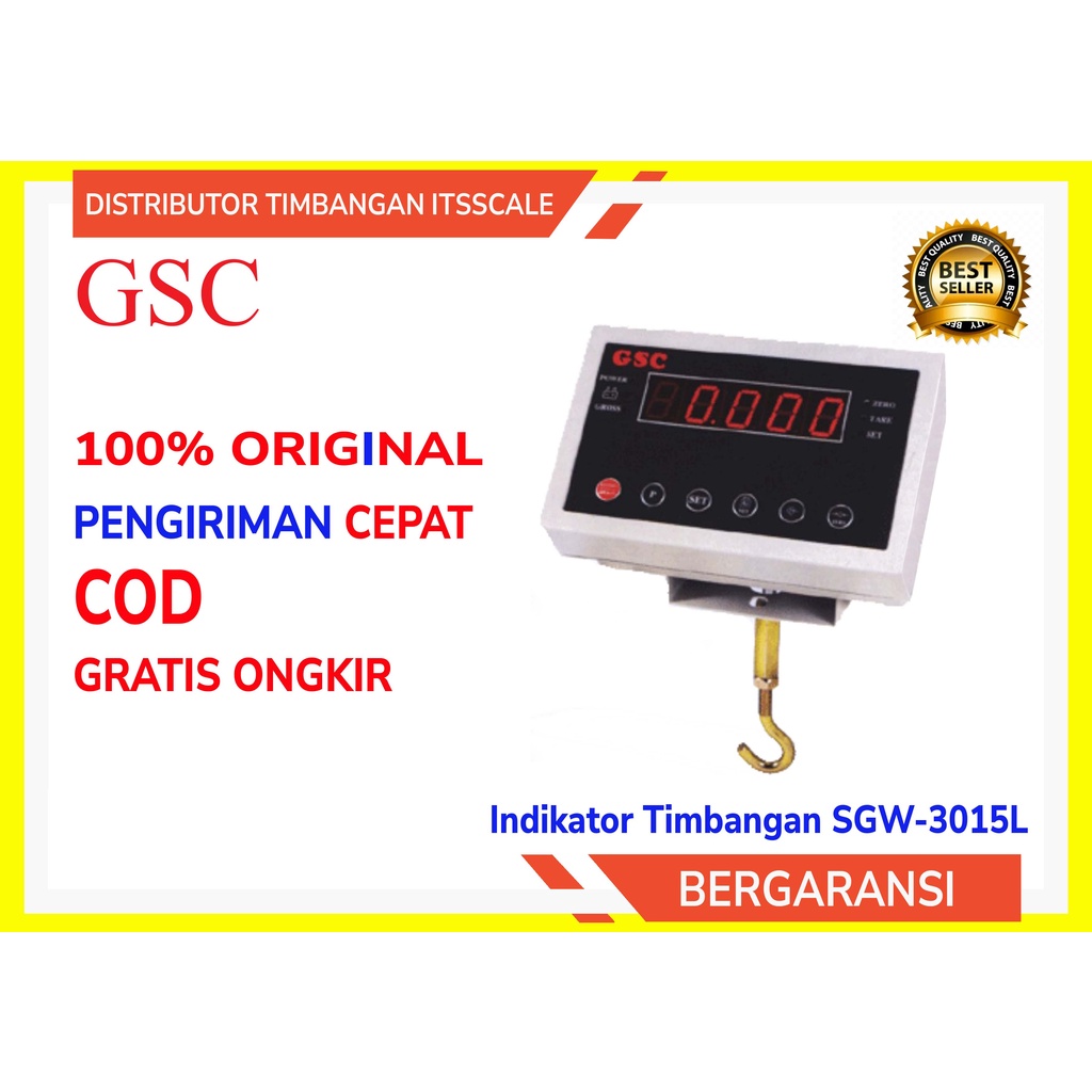 Jual Indikator Timbangan Digital GSC SGW-3015L | Shopee Indonesia