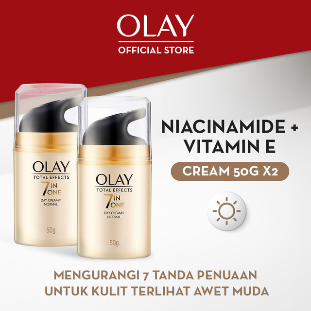 Jual Olay Total Effects 7in1 Day Cream Moisturizer Niacinamide Skincare ...