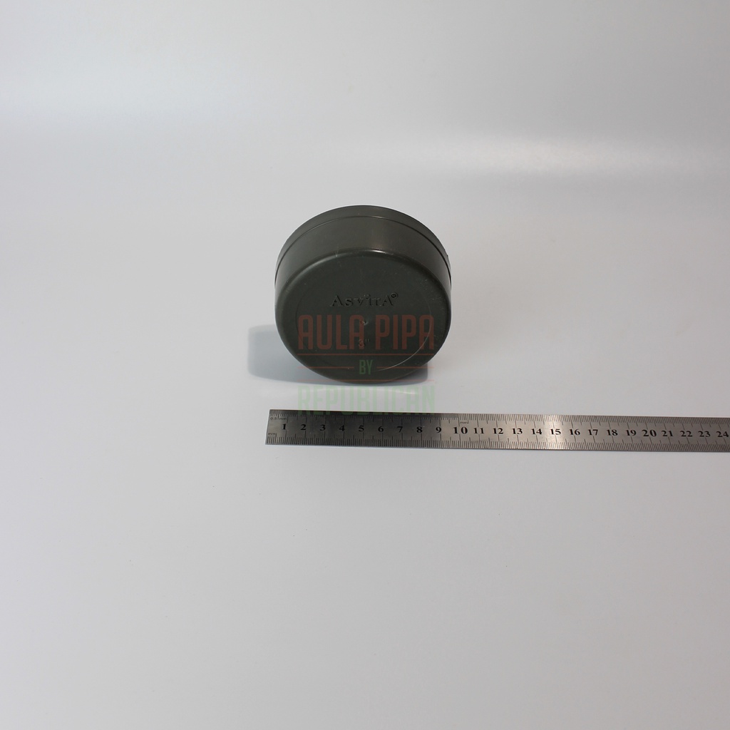 Jual DOP D 3" FITTING PIPA PVC MERK ASVIRA | CAP | TUTUPAN POLOS ...