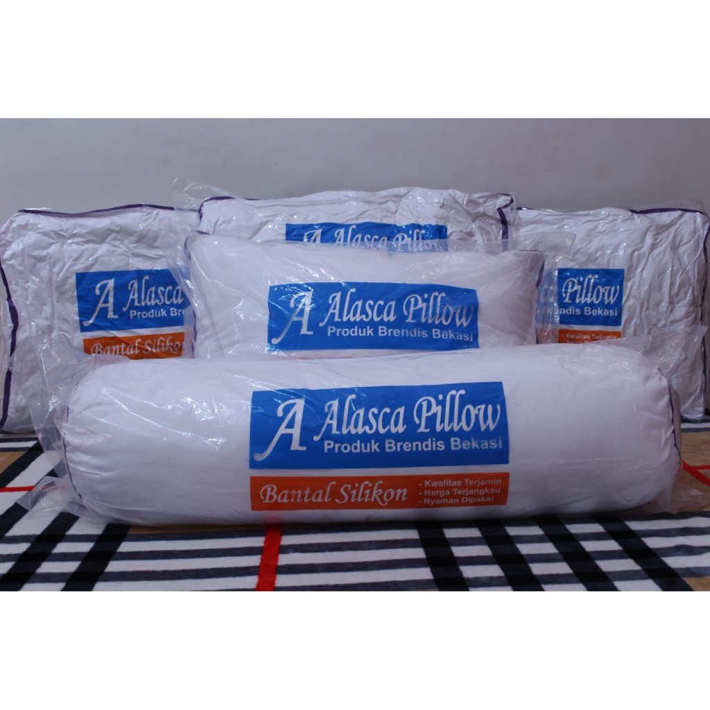 Jual Bantal/Guling Alasca (bantal bulu angsa sintetis (buatan ...