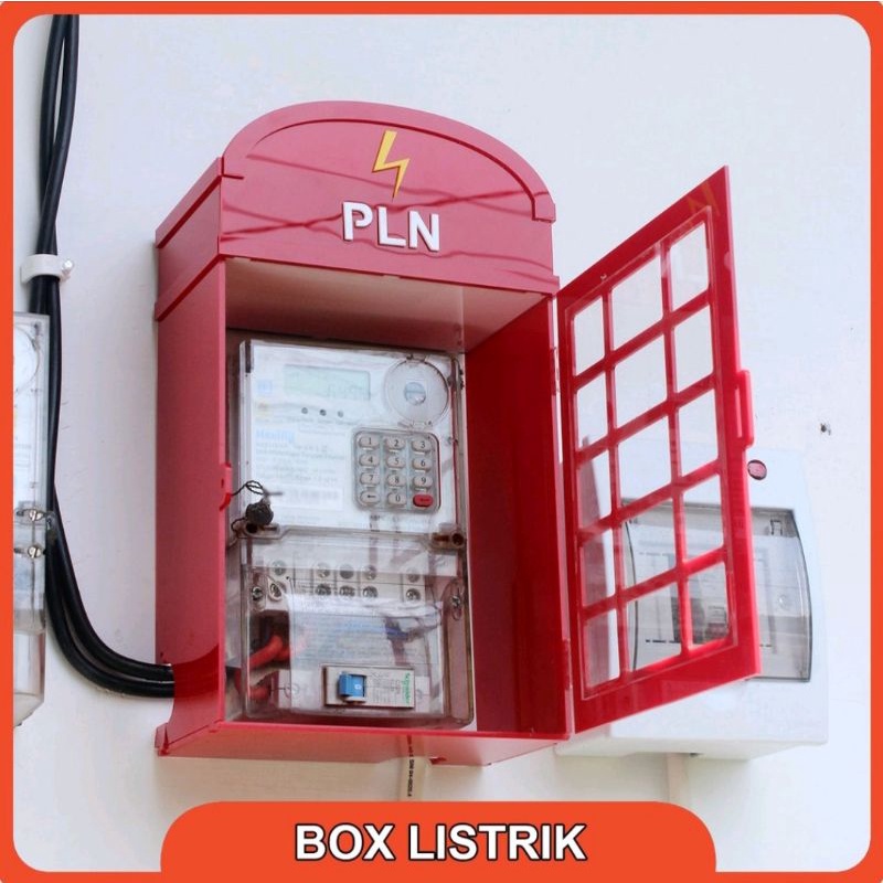 Jual NEW!! BOX METERAN LISTRIK TOKEN PLN / KOTAK METERAN PRABAYAR KECIL ...