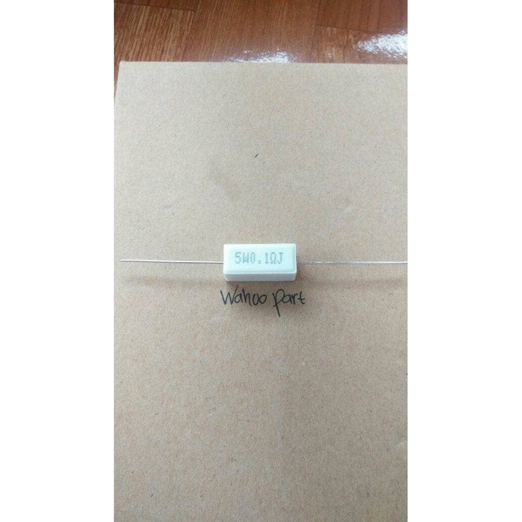 Jual RESISTOR 0.1 OHM TAIWAN 5 WATT | Shopee Indonesia