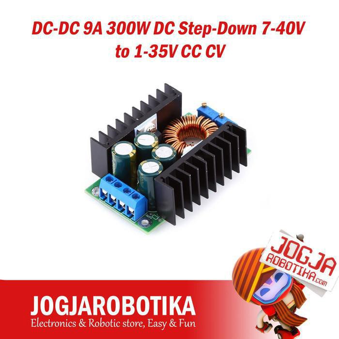 Jual DC-DC 9A 300W DC Step-Down 7-40V to 1-35V CC CV | Shopee Indonesia