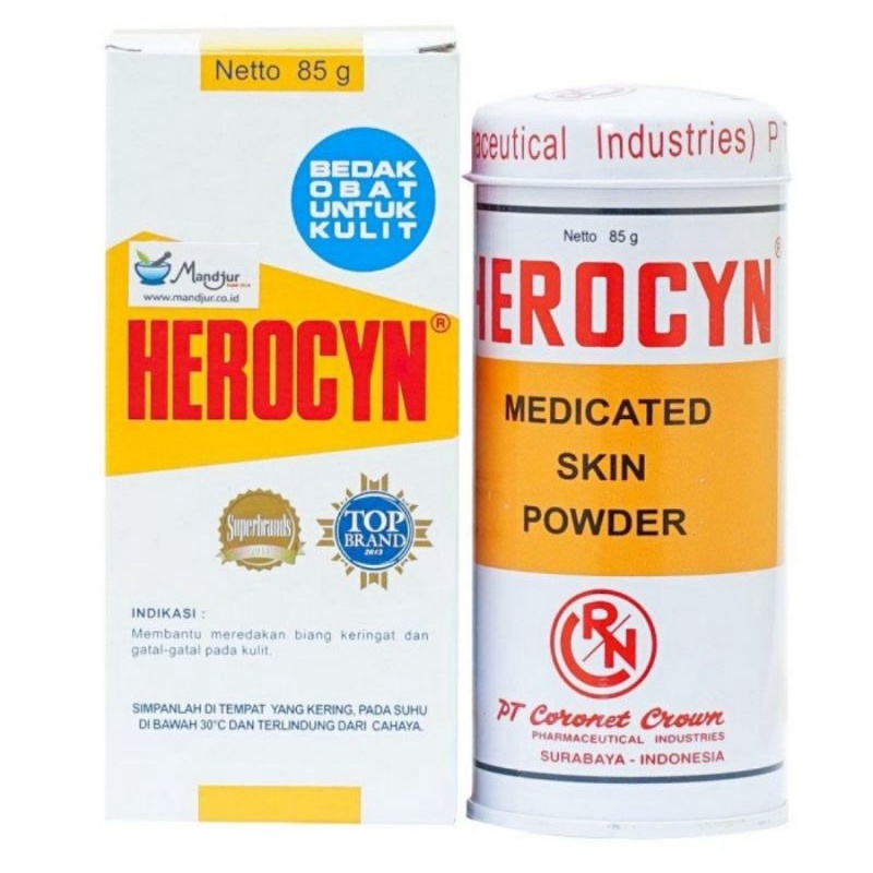 Jual Herocyn Skin Powder 85 Gr | Shopee Indonesia