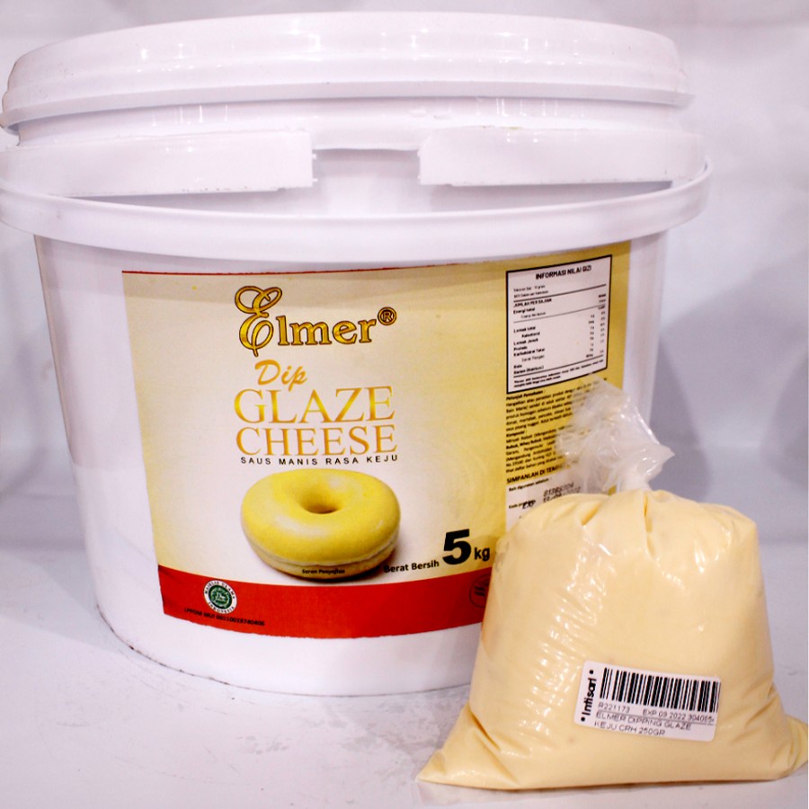 Jual Elmer Dip Glaze Cheese 250gr Selai Topping Keju | Shopee Indonesia