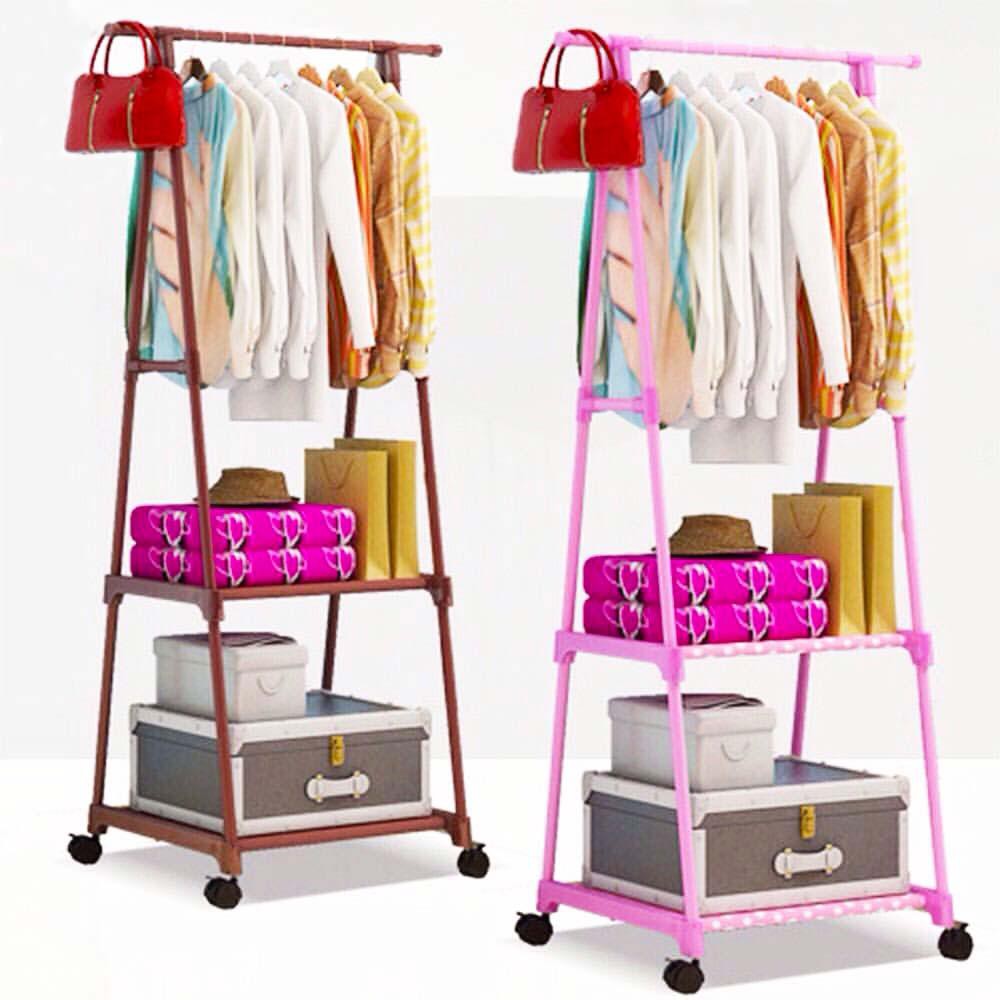 Jual RADYSA Triangle Stand Hanger / Tempat Gantungan Baju Minimalis ...