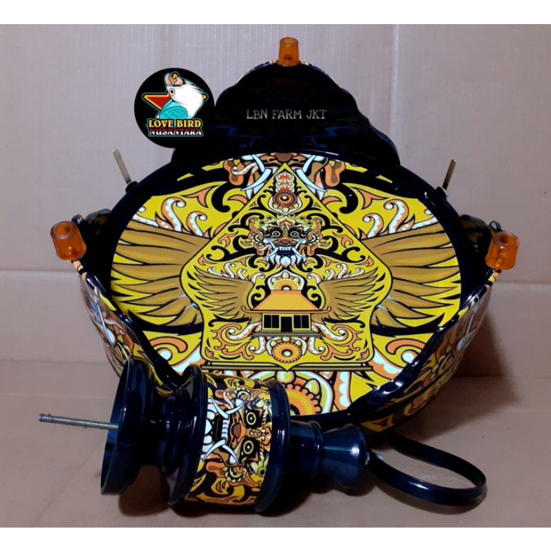 Jual TEBOK PVC LOVEBIRD MOTIF WAYANG BARONG | Shopee Indonesia