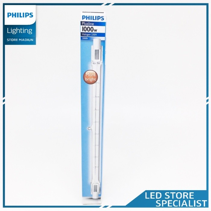 Jual Philips Plusline 1000 w Lampu Halogen Stick | Shopee Indonesia