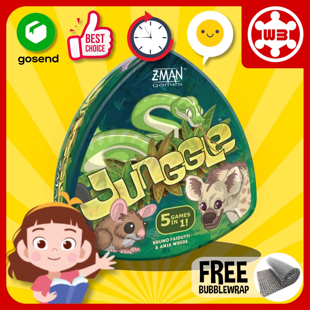 Jual Junggle ZMAN Card Game Permainan Edukasi Biologi Rantai Makanan ...