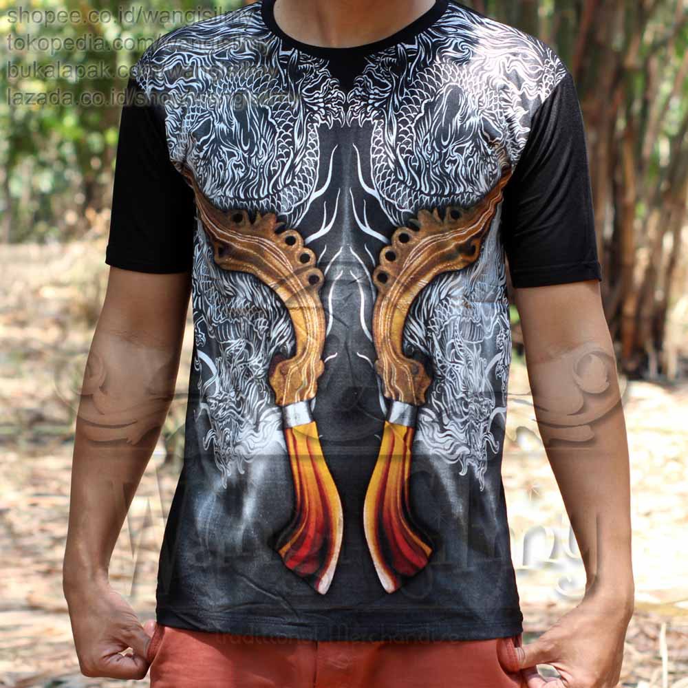 Jual Kaos Distro 3 D Singa - Kaos Macan - Kaos Jati Diri Sunda - Kaos ...