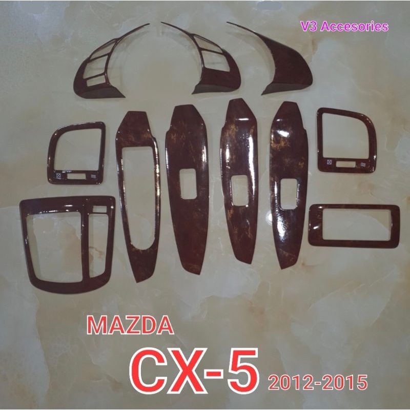 Jual Panel wood MAZDA CX5/CX 5 ( 11 pcs ) | Shopee Indonesia