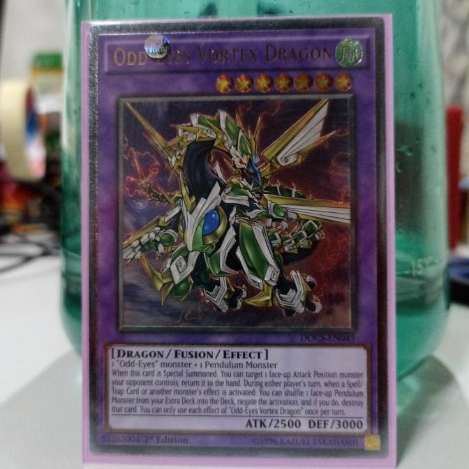 Jual Yugioh Odd Eyes Vortex Dragon Ultimate 1St | Shopee Indonesia