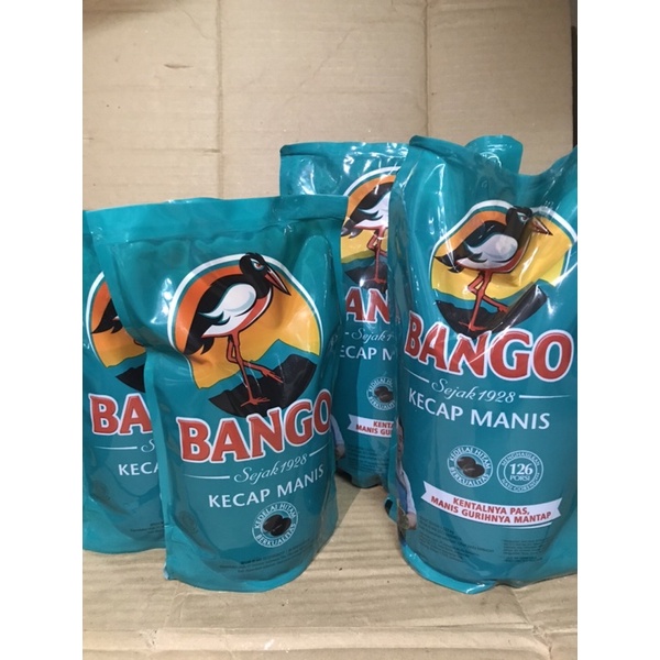 Jual kecap bango refill 1.525 kg/ 520 ml | Shopee Indonesia