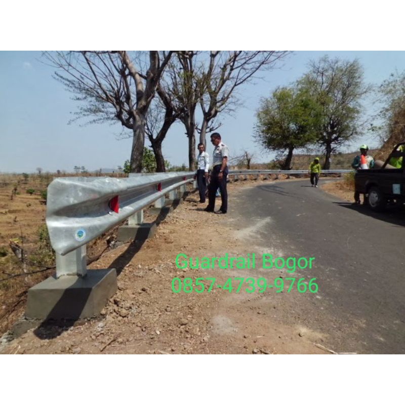 Jual Guardrail Pagar Pengaman Jalan Guard rail W Beam | Shopee Indonesia