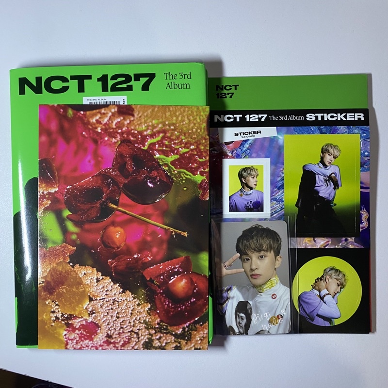 Jual NCT 127 STICKY VER MARK PC JUNGWOO STICKER SET | Shopee Indonesia