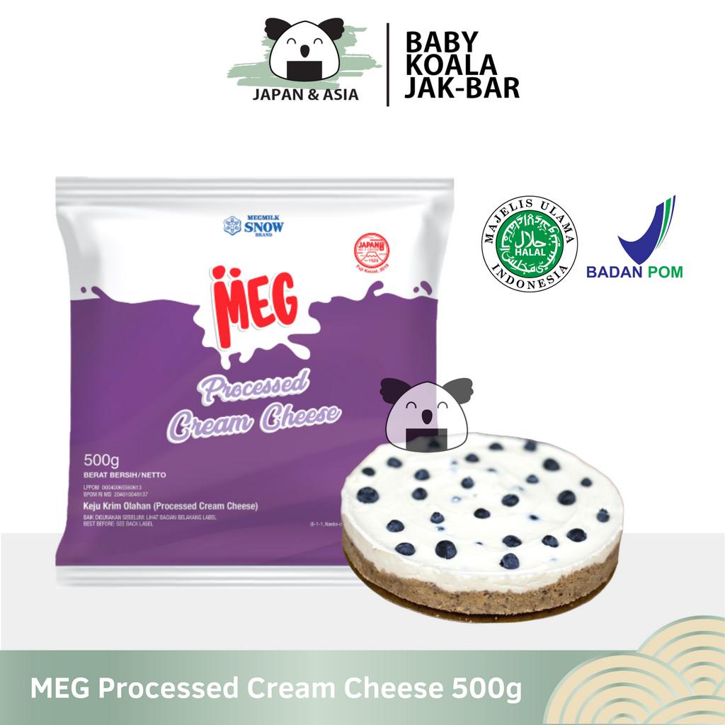 Jual MEG CHEESE Processed Cream Cheese 500g Halal... | Shopee Indonesia