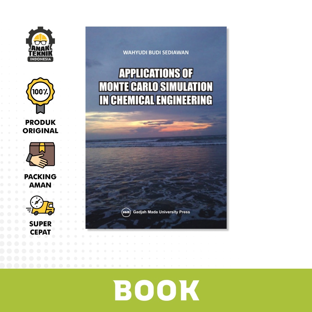 Jual Buku Application of Monte Carlo Simulation in Chemical Engineering ...