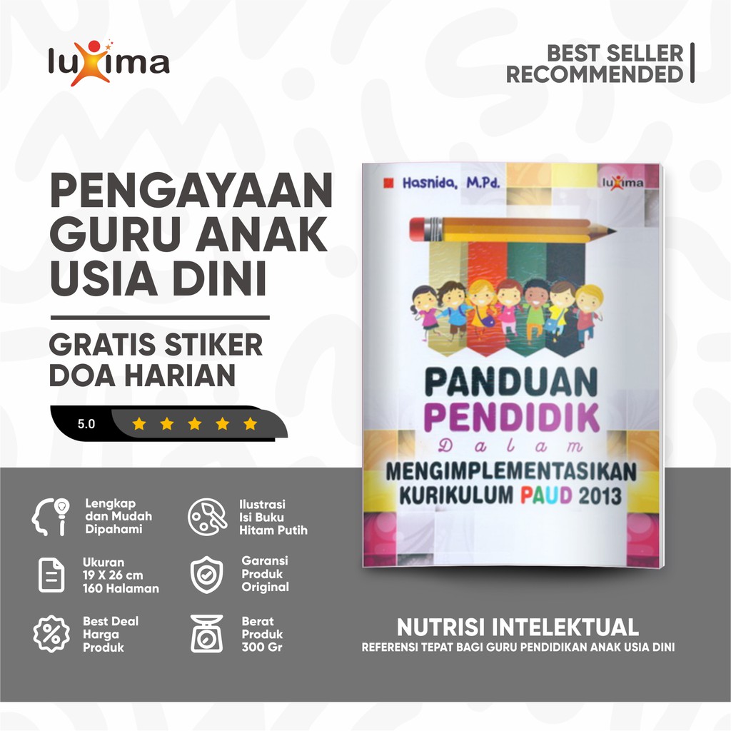 Jual Panduan Pendidik Dalam Mengimplementasikan Kurikulum PAUD 2013 ...