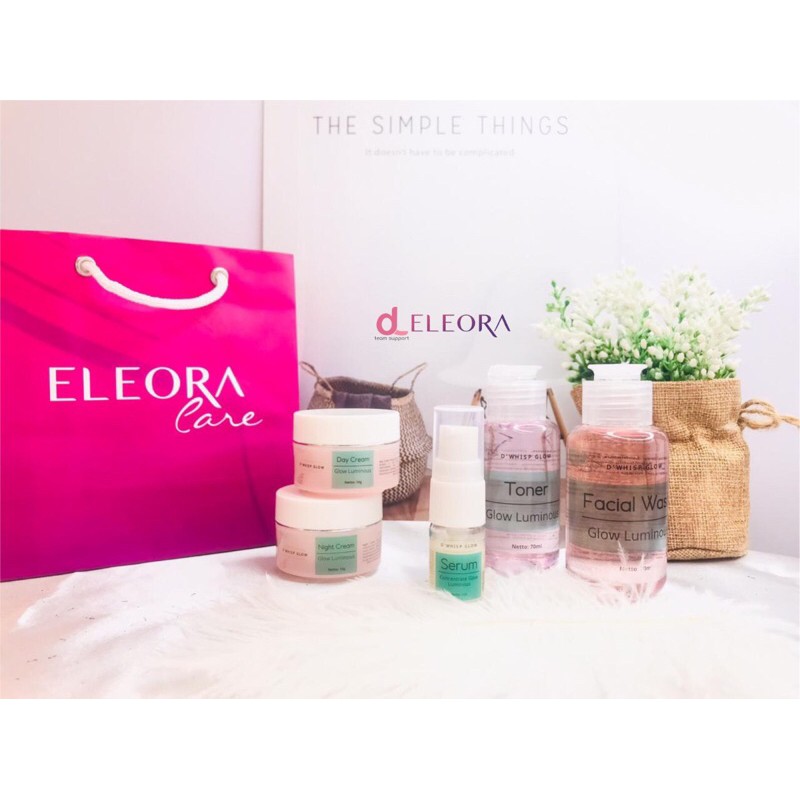 Jual ELEORA BRIGHTENING GLOW LUMINIOUS KULIT NORMAL KUSAM | Shopee ...