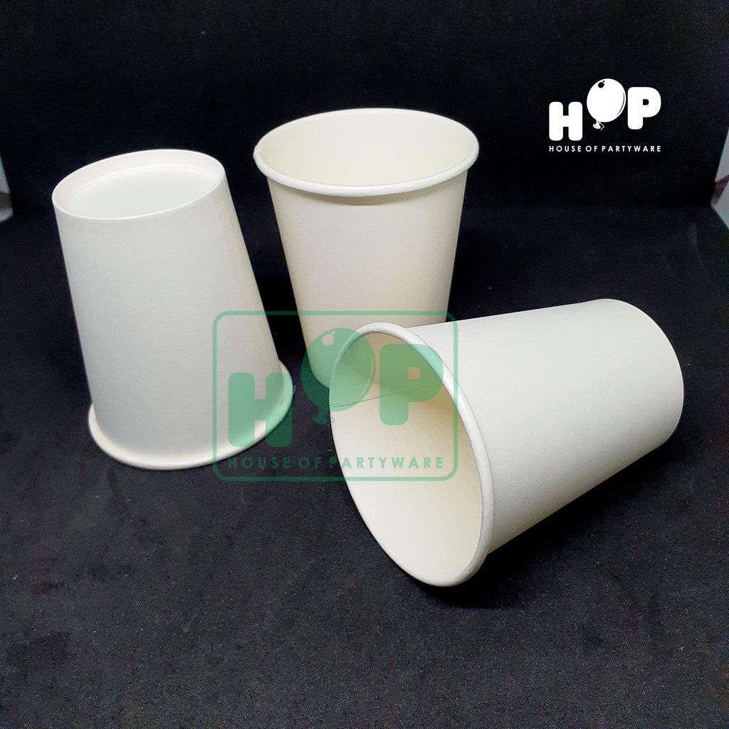Jual Paper Cup Polos / Putih / Gelas Kertas / Gelas Kopi Teh Anti Panas 8 Oz isi 50 pcs | Shopee ...