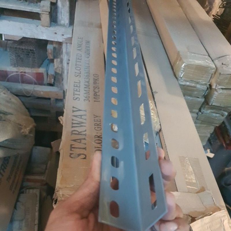 Jual SIKU BESI SIKU LUBANG BESI BUAT RAK AMBALAN BISA PERBATANG 3MTR ...