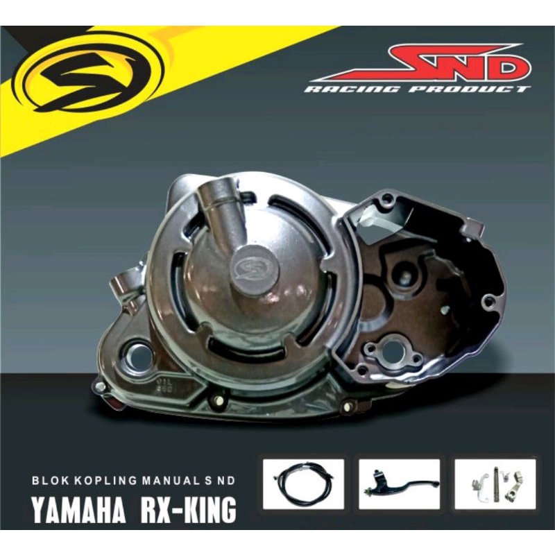Jual (BISA COD) Blok kopling kanan yamaha RX-King SND | Shopee Indonesia