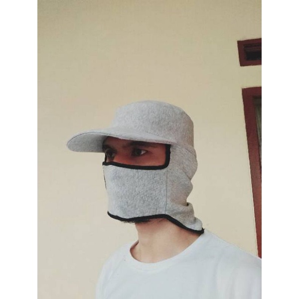 Jual Kupluk Masker Balaclava Multifungsi Ninja Kupluk Polar 6 in 1 Full ...