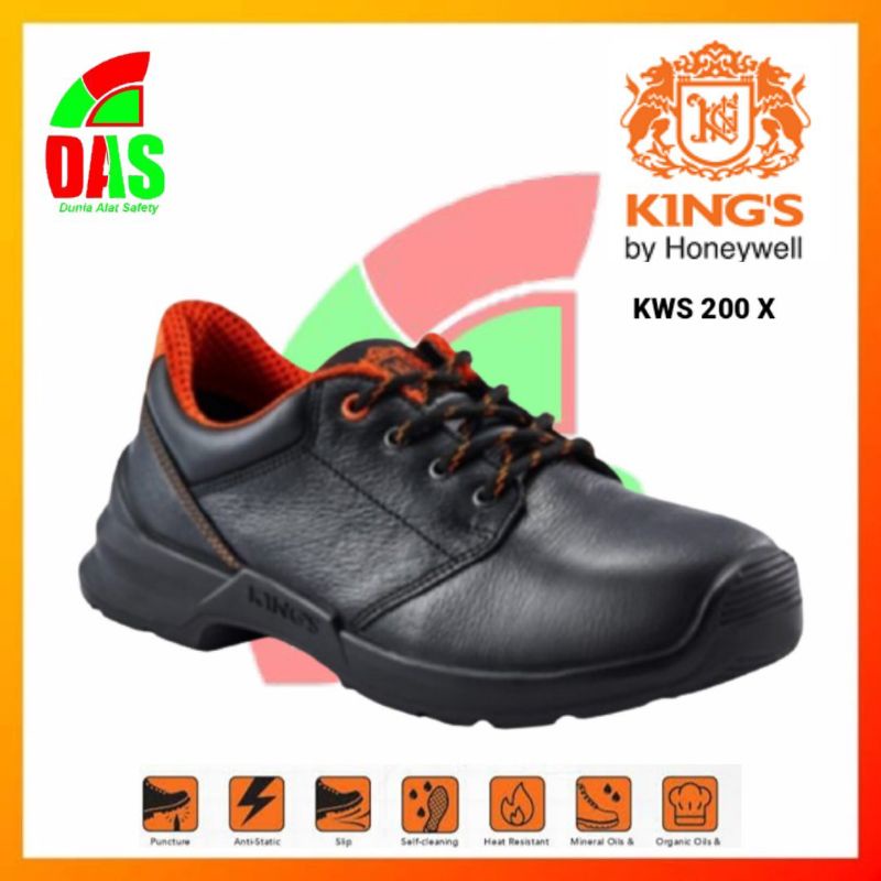 Jual Sepatu Safety KING'S KWS 200 X / Safety Shoes KING'S by honeywell ...