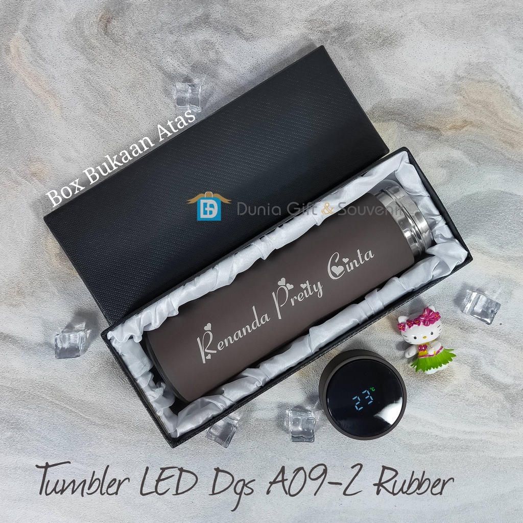 Jual Tumbler CUSTOM ~ Tumbler LED SUHU + BOX EKSKLUSIF + CUSTOM NAMA ...