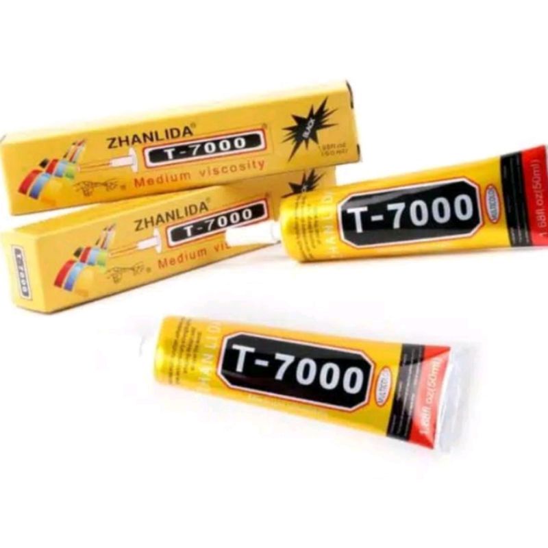 Jual LEM LCD / LEM TOUCHSCREEN T-7000 (HITAM) / B-7000 (BENING) | Shopee Indonesia