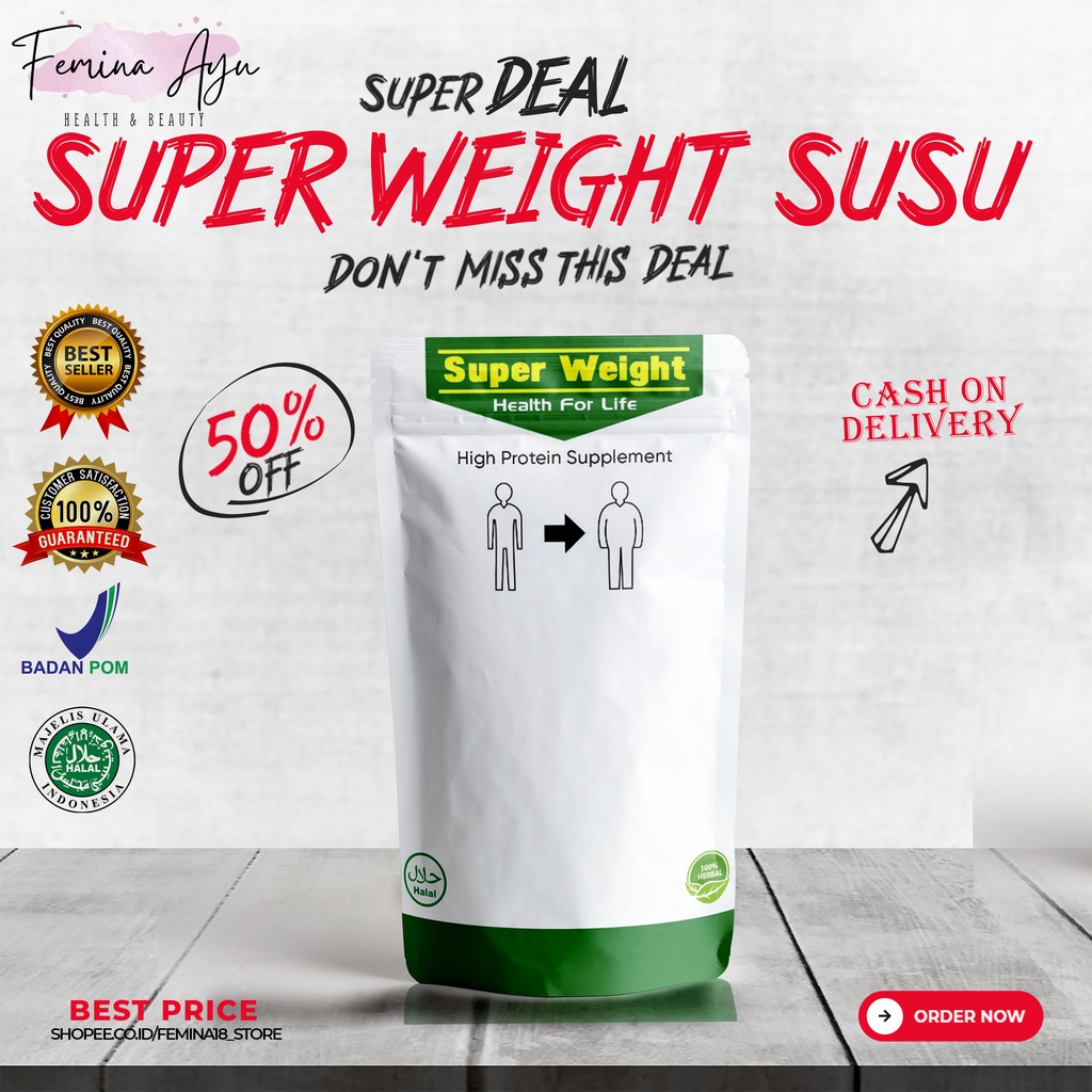 Jual [BIG PROMO 1.1] susu penambah berat badan untuk dewasa / susu ...