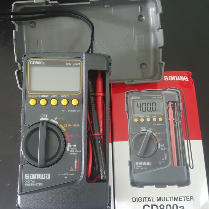 Jual SANWA Digital Multimeter CD800a | Shopee Indonesia