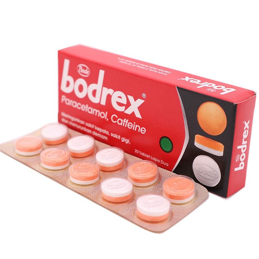 Jual Bodrex tablet Obat Demam | Shopee Indonesia