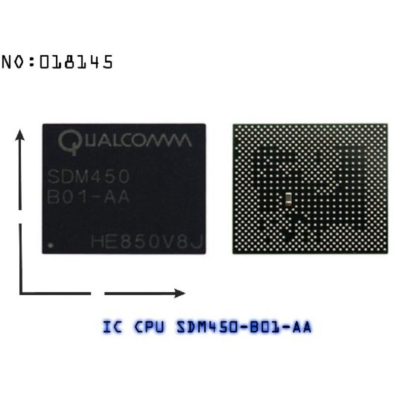 Jual IC CPU SDM450 B01 AA ORIGINAL NEW TESTED SDM450-B01-AA OPPO A3S ...