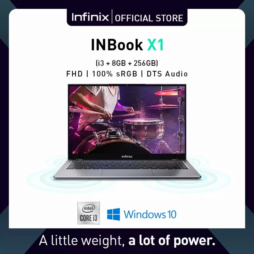 Jual INFINIX laptop X1 core I3 8GB+256GB - Grey | Shopee Indonesia