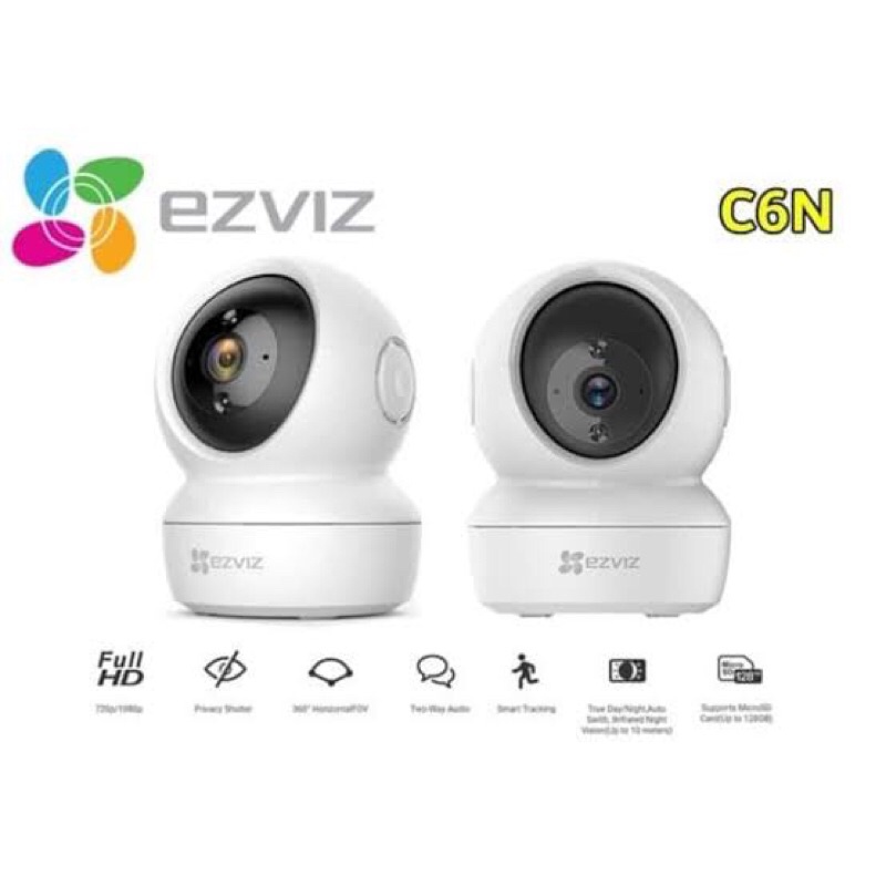 Jual Camera CCTV EZVIZ C6N 1080P Home Dome Smart Wireless IP | Shopee ...