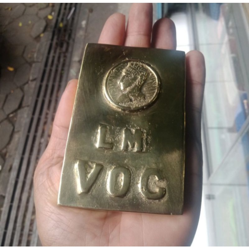 Jual Lempeng Emas Batang LM VOC Hermina Bahan Kuningan Asli Murah ...