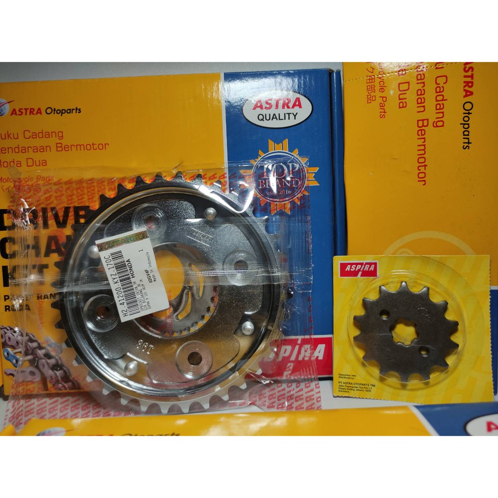 Jual GEARSET GIR GEAR SET ASPIRA SUPRA X 125 FI, HELM IN | Shopee Indonesia