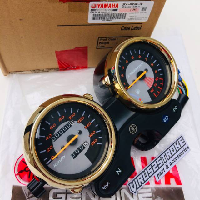 Jual Speedometer Assy Yamaha RX King Gold Emas SE Special Edition ...