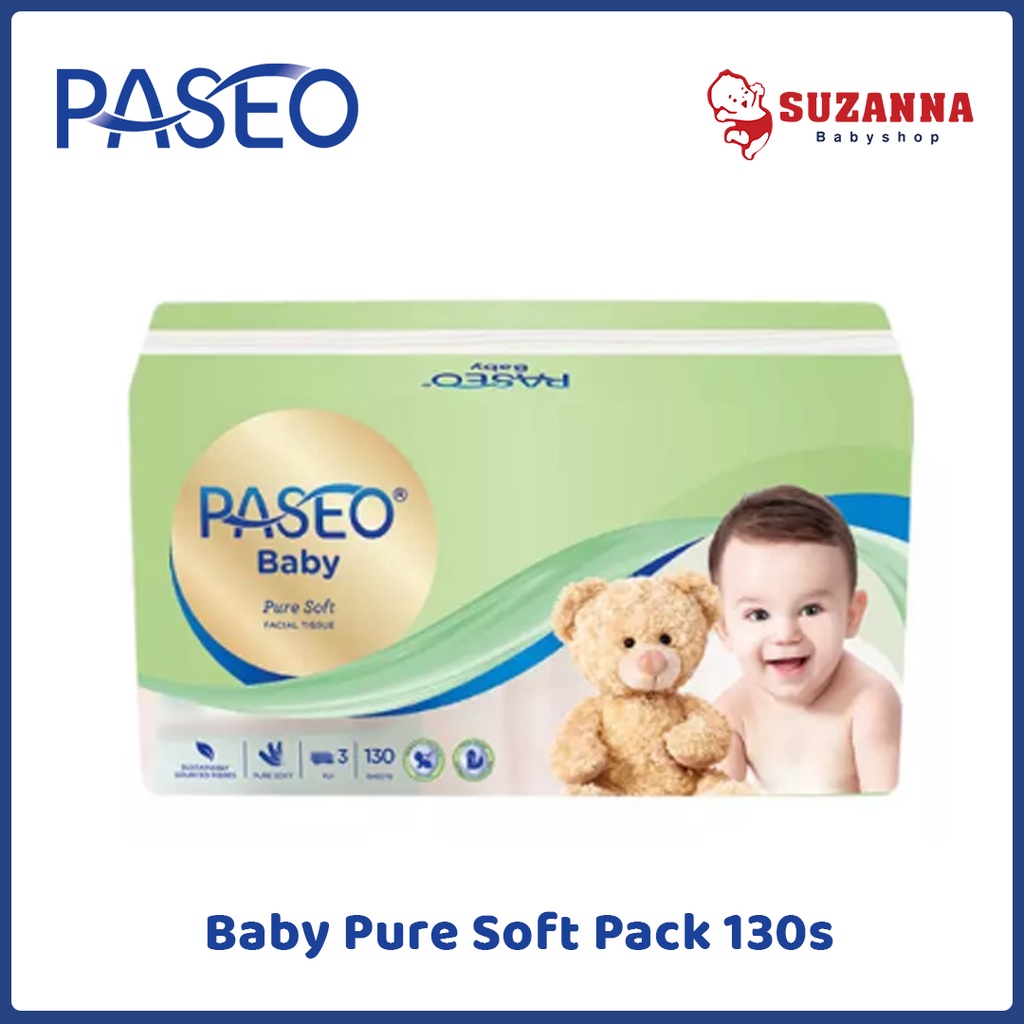 Jual Paseo Baby Pure Soft Pack 130s | Shopee Indonesia