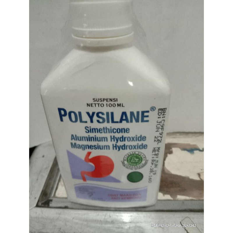 Jual Polysilane obat maag isi 100 ml | Shopee Indonesia