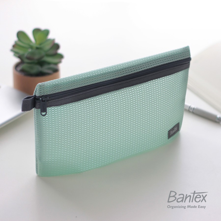 Jual BANTEX ZIPPER STORAGE POUCH HANDBAG | 8107 DAN 8108 | MAP JARING ...