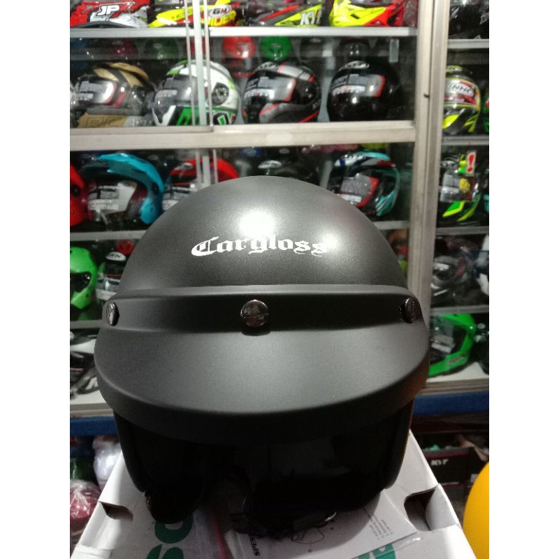 Jual HELM CARGLOSS CFM RETRO ARMY CF CLASSIC ORIGINAL CARGLOSS SNI ...