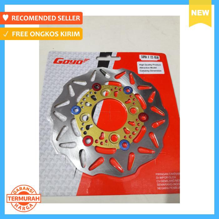 Jual PIRINGAN CAKRAM BELAKANG SUPRA X 125 UKURAN STANDAR MODEL RING CNC | Shopee Indonesia