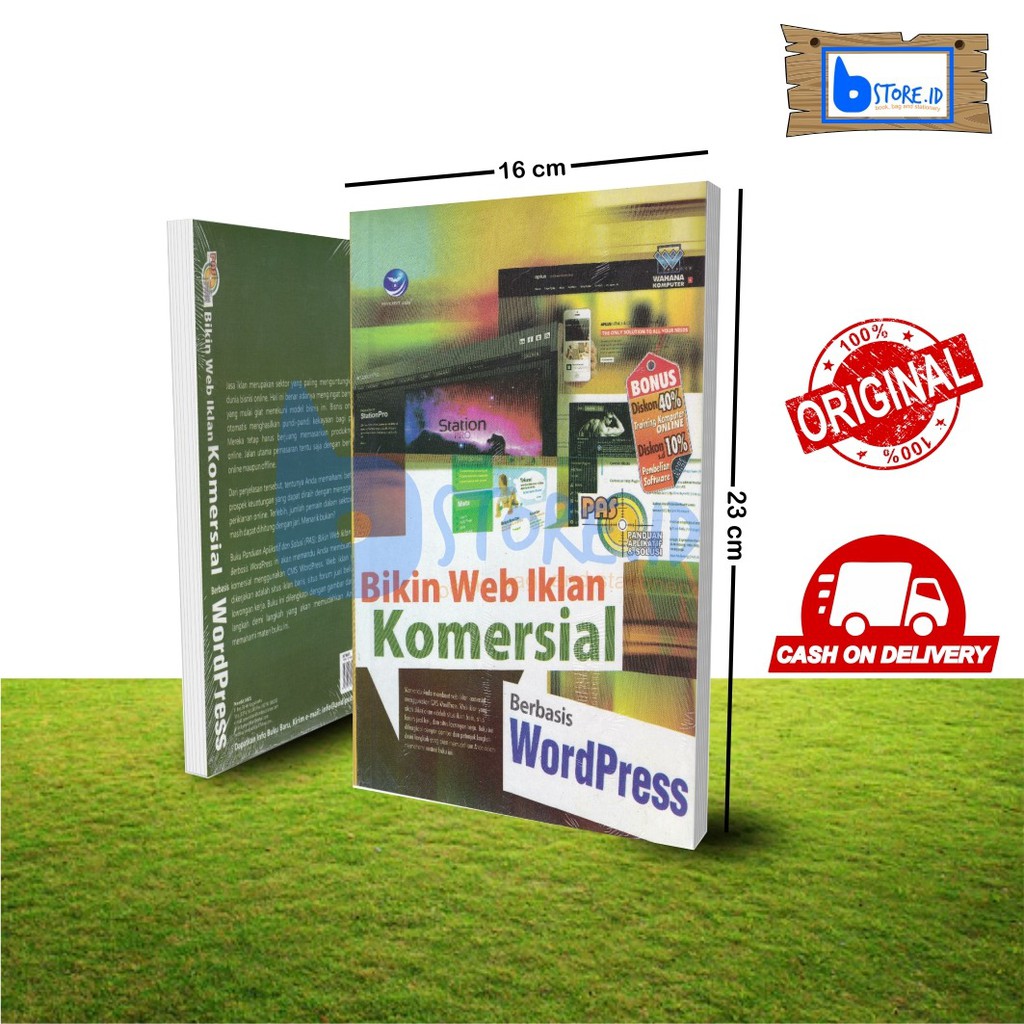 Jual Buku Bikin Web Iklan Komersial Berbasis Wordpress - Penerbit Andi ...