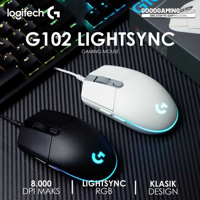 Jual Logitech G102 V2 Lightsync - Gaming Mouse Best Seller | Shopee ...
