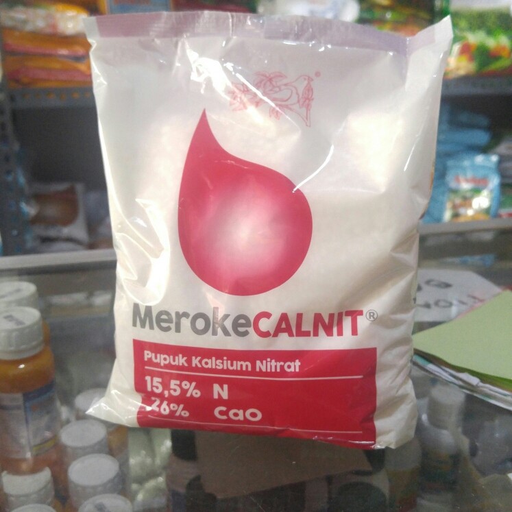 Jual Pupuk Calnit Meroke 1 kg Kalsium Nitrat Hidroponik | Shopee Indonesia
