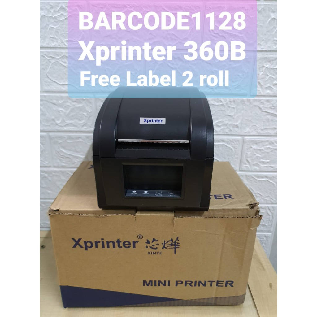 Jual Promo Printer Barcode Xprinter XP-360B USB -STIKER | Shopee Indonesia