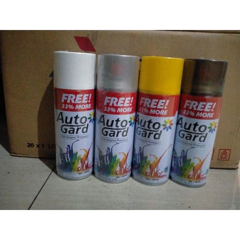 Jual PYLOX/PILOX/CAT SEMPROT PREMIUM Merk AUTO GARD 400 mL Spray Paint Pilox Pylox High Quality ...